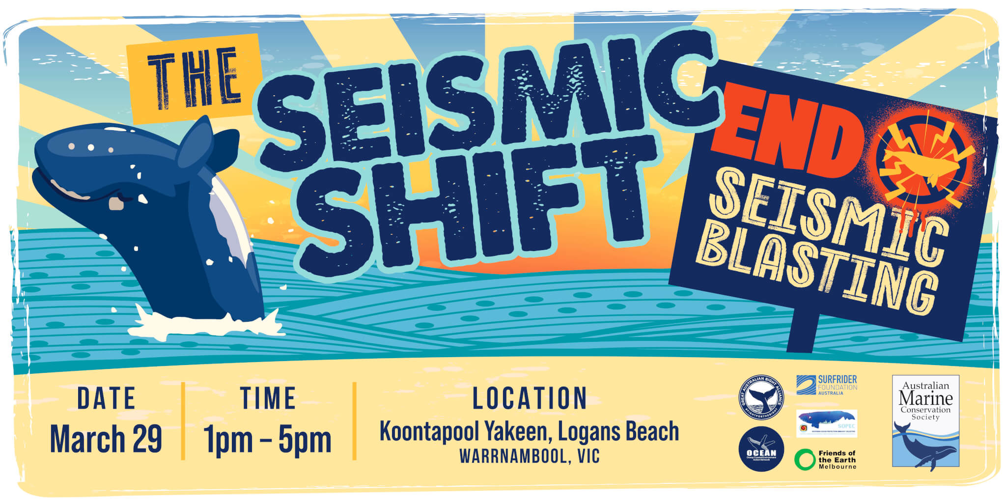 Seismic Shift FREE Event - End Seismic Blasting