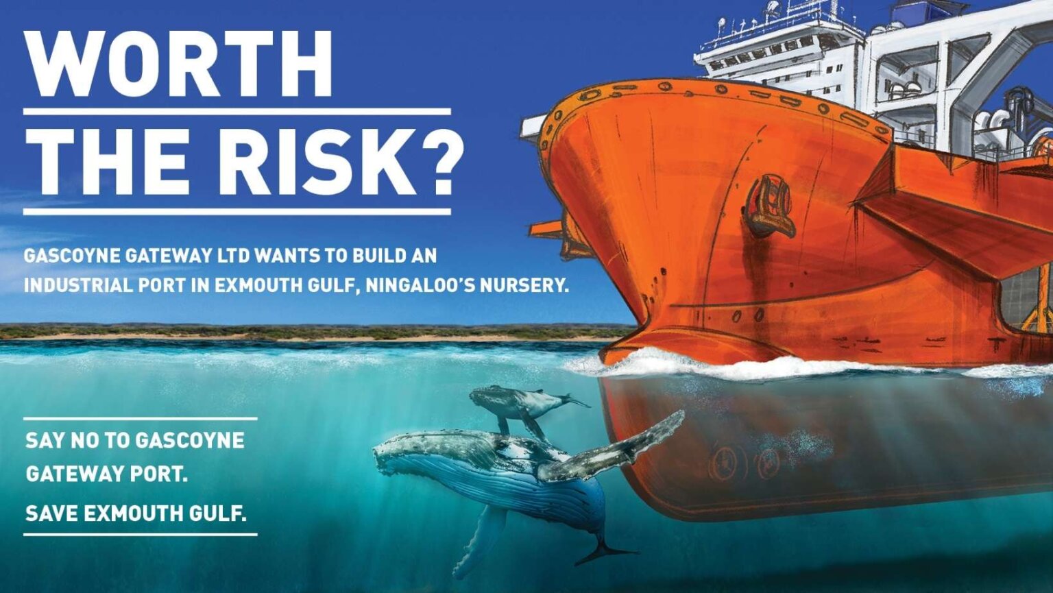Say No to the Industrial Port in Exmouth Gulf
